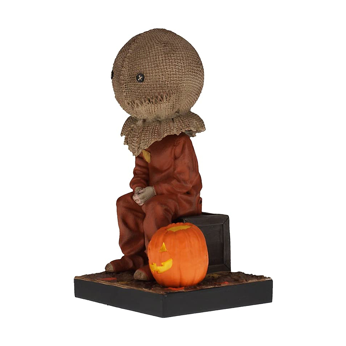 Royal Bobbles Trick 'R Treat Sam Sitting Collectible Bobblehead Statue
