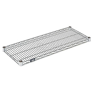 72"W x 12"D Chrome Wire Shelf