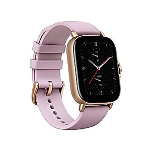 Amazfit GTS 2e Smart Watch for Women, Alexa Built-In, Health & Fitness Tracker with GPS, 90 Sports Modes, 14 Day Battery Life, Blood Oxygen Heart Rate Sleep Monitoring, 5 ATM Waterproof, Purple