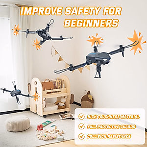 SOTAONE S350 Drone with Camera for Adults, Mini Drones for Kids with 1080P HD FPV Live Video, Remote Control Helicopter Toys Gifts for Boys Girls, Altitude Hold, One Key Start, 3D Flips, 2 Batteries