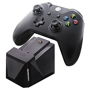 Nyko Charge Block Solo - Xbox Controller Charging Station w/ 1 Battery Pack & Micro-USB Charge Cable -Xbox one Only/Not Compatible with Xbox S/X or Xbox Controllers with a Home Button