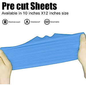 JANDJPACKAGING Heat Transfer Vinyl HTV Bundle 10"x12" - 25 Pack Assorted Colors HTV Vinyl, Iron On Vinyl for Cricut & Silhouette Cameo, Bonus Teflon for Heat Press Machine