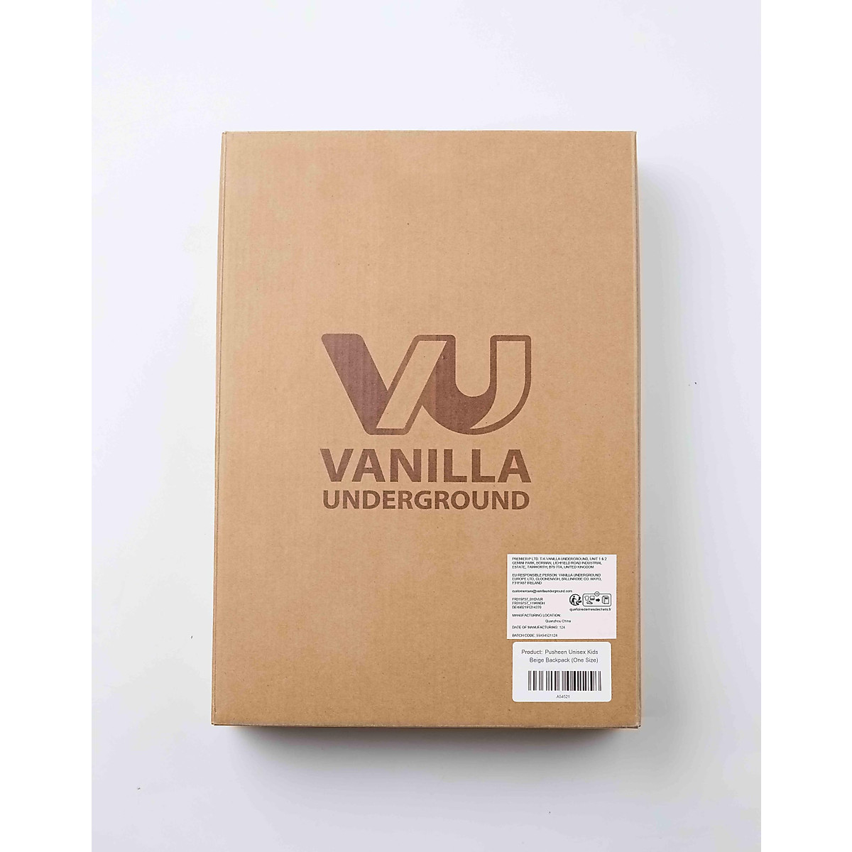 Pusheen Backpack Fur 3D Cat Beige Fluffy Rucksack 16”