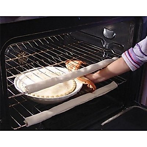 Oven Rack Guards - Cool Touch by Jaz 18" Extra Long Oven Rack Guards (Pack of 2)