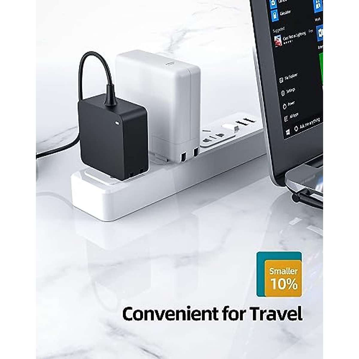 Charger for Asus Laptop, Vivobook, Zenbook, (Safety Certified by UL), Round Power Connector, 65W, 45W, 33W