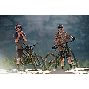 Club Ride Apparel Men's Detour Short Sleeve Cycling Jersey, Comfort Snap Down Top, Moisture Wicking Riding Shirt with Pocket, 50 UPF Breathable Bike Shirt, Khaki/Cayenne, Small