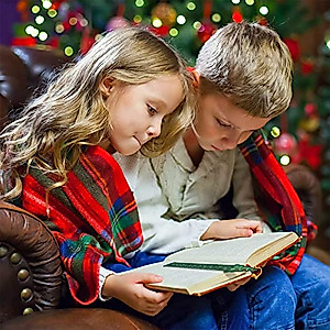 75 Pieces Christmas Theme Bookmark Rulers for Kids Students Snowman Santa Christmas Tree Elk Reindeer Character Bookmarks Xmas Pattern Printed for Christmas Presents Holiday Party Favors Supplies