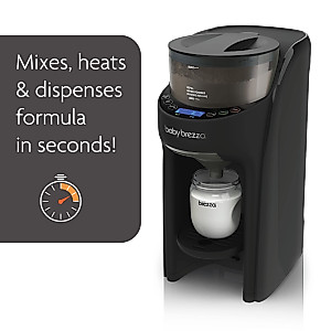 Formula Pro Advanced WiFi Formula Dispenser - Automatically Mix a Warm Formula Bottle From Your Phone Instantly – Easily Make Bottle With Automatic Powder Blending Machine, Black