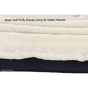 Gioberti Men Heavyweight Sherpa Lined Fleece Hoodie Jacket, Heather Charcoal, Medium