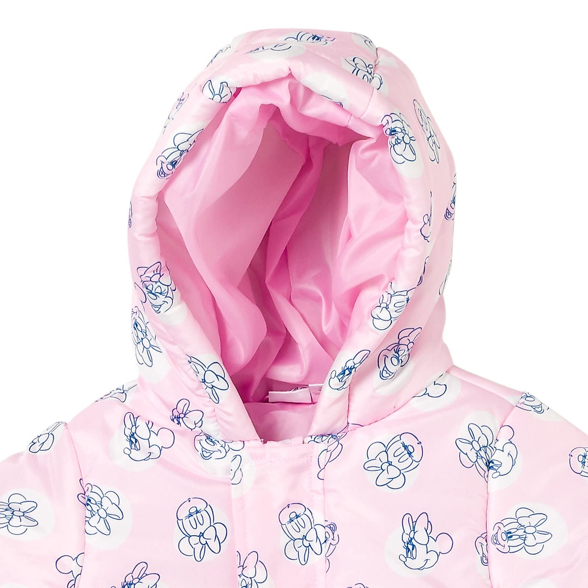 Disney Minnie Mouse Newborn Baby Girls Outerwear Pram Suit Pink 0-3 Months