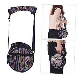 Btuty Steel Tongue Drum 5.5 Inch 8 Notes Kids and Adult Percussion Instrument with Mallets Music Book and Carry Bag for Meditation and Relaxation