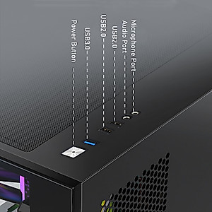 STGAubron Gaming Desktop PC,Intel Core i7-11700KF up to 5.0G,32G DDR4,2T SSD,GeForce RTX 3070 8G GDDR6,600M WiFi,BT 5.0,RGB Fan x 9,RGB Keyboard&Mouse,RGB Mouse Pad,W11H64