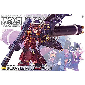Bandai Hobby MG 1/100 PSYCHO Zaku Ver Ka Gundam Thunderbolt Building Kit
