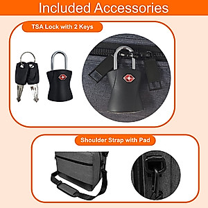 StarPlus2 Extra-Large 2-Compartment Customizable Modular Pill Bottle Organizer, Medicine Bag, Case, Carrier for Medications, and Medical Supplies - for Home Storage and Travel - Dark Gray (with Lock)