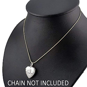 WithLoveSilver 925 Sterling Silver Claddagh Friendship Heart Pendant Locket