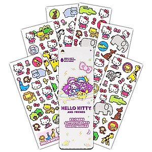 Hello Kitty Backpack and Lunch Box Set - Bundle with Hello Kitty Backpack, Lunch Bag, Water Bottle, Stickers, More | Hello Kitty Backpack for School