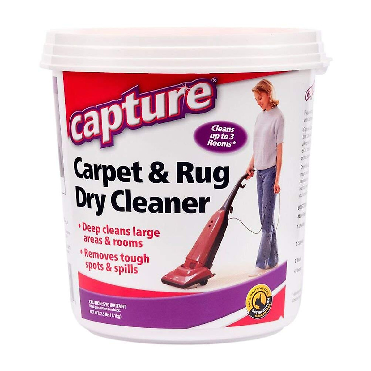 Capture Carpet & Rug Dry Cleaner (2.5lb) & Pre-Mist Soil Release for Carpet Dry Cleaner, Carpet Cleaning Pre Spray (2 Pack) - Bundle