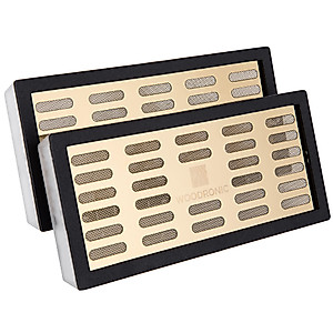 Woodronic Crystal Gel Humidifiers for Cigar Humidors and Cabinets, Humidor Solution for Humidity Control, Set of 2