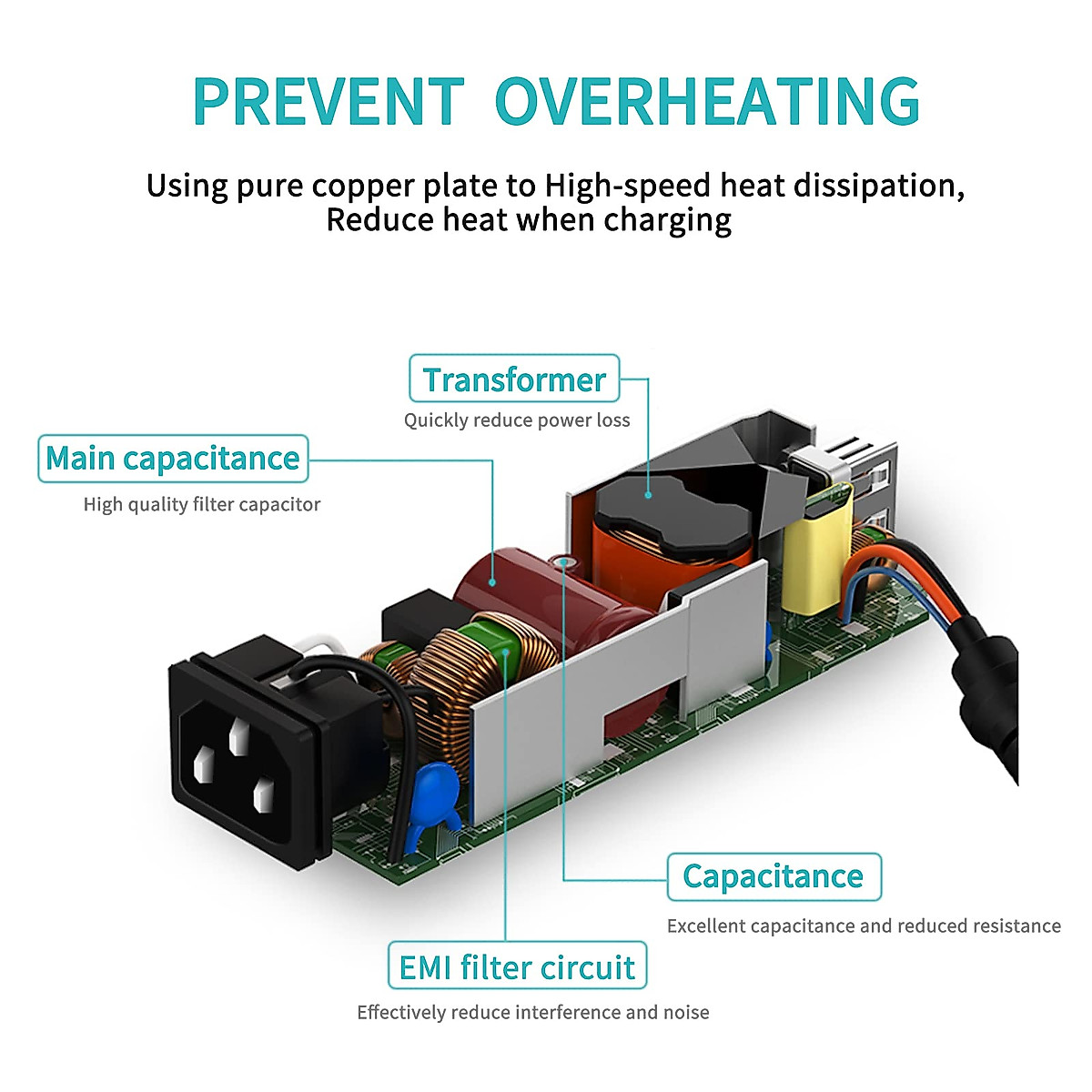 200W AC Laptop Charger for ASUS Rog Zephyrus G14 G15 GA503 GA503QM GA503QS GA503QR GA401I GA502 GA502D GA502DU GA502IU GA401 GA401II GA401IV ADP-200JB D ADP-180TB H Power Supply Adapter