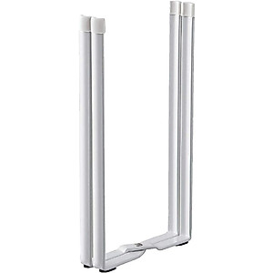 Anferstore Multifunction Eco Stylish Holder Cup Drain Rack, Home Tower Kitchen Stand Plastic Bag Garbage Bag Holder for Home Kitchen Tower (White)