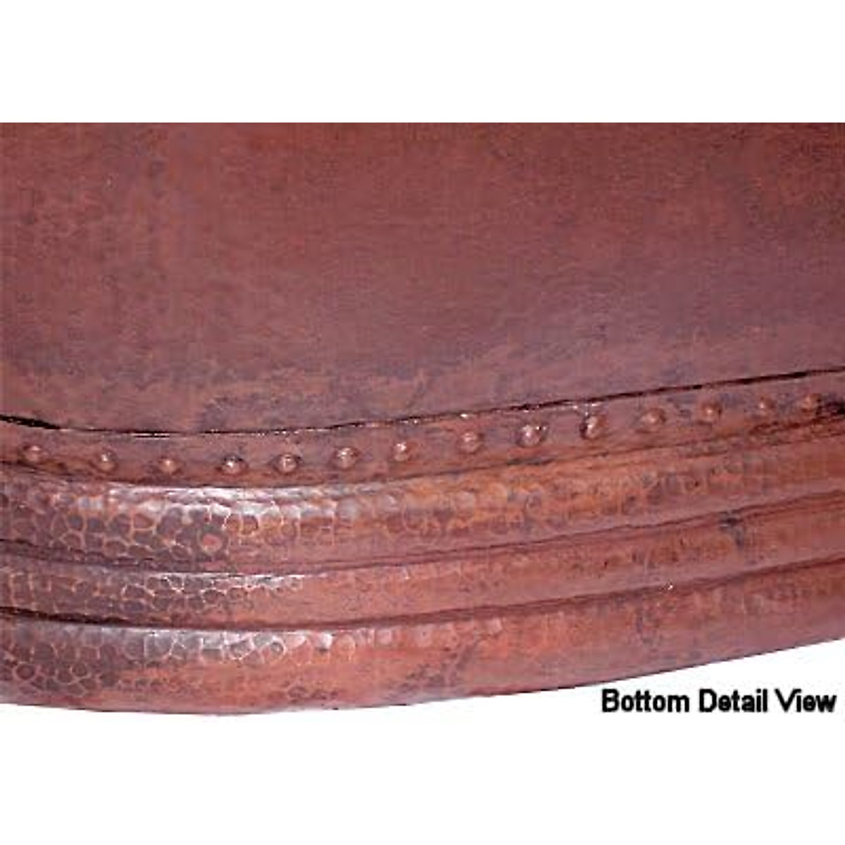 Fine Crafts Imports Hammered Copper Bath tub