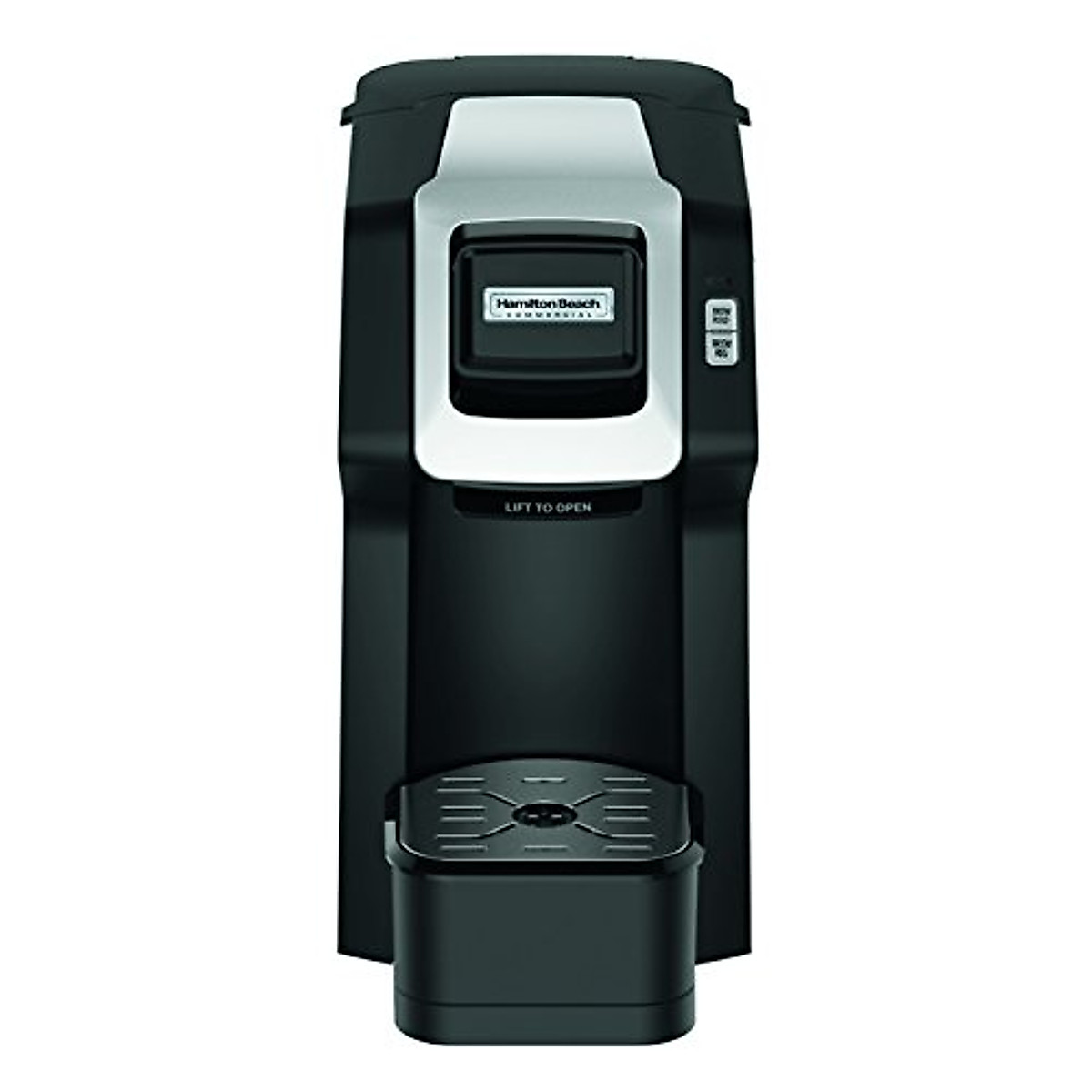 Hamilton Beach Commercial HDC311 Single-Serve Hospitality Coffee Maker, Black, 10.2 x 13.35 x 6.5 in