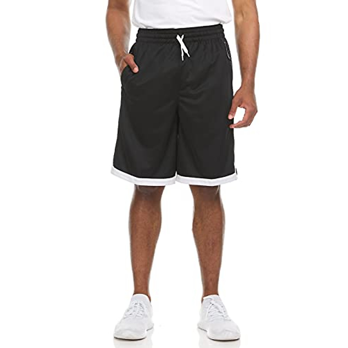 Spalding Mens Guard Performance Basketball Short, Black, S