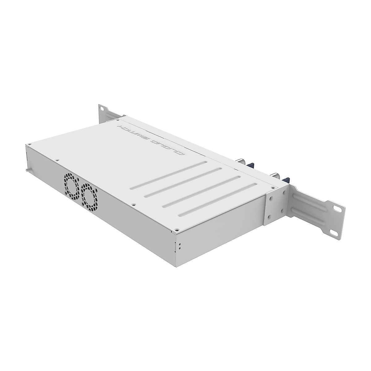 MikroTik CRS504-4XQ-IN Cloud Router Switch 650MHz 4xQSFP28 Compatible with 40G, 25G, 10G, and 1G Fiber Connections