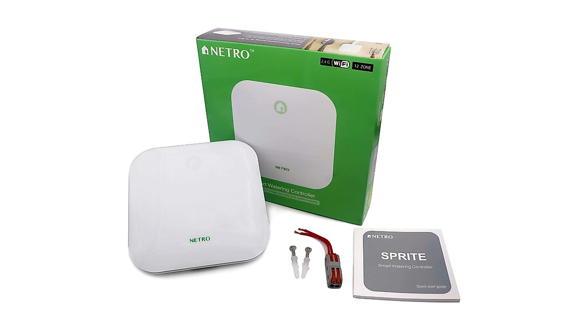 Netro Sprite Smart Sprinkler Controller - WiFi & Weather-Aware Irrigation