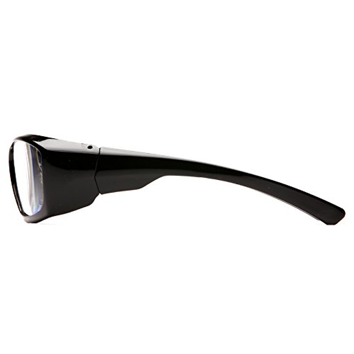 PYRAMEX SB7910D20 Pyramex Clear Safety Reader Glasses, Scratch-Resistant,Black Frame