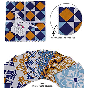 Precut 10-inch Prints Cotton Fabric Bundle Quilting Squares Charm Pack DIY Patchwork Sewing Craft-