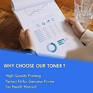 TN227 TN-227BK/C/M/Y High Yield Toner: Compatible for Brother 227 Toner Combo Pack Replacement for MFC-L3770CDW HL-L3270CDW HL-L3290CDW HL-L3210CW HL-L3230CDW MFC-L3710CW MFC-L3750CDW Printer(4-Pack)