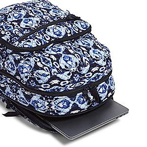 Vera Bradley Women's Cotton Campus Backpack, Ikat Island, One Size