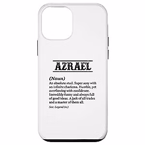 iPhone 12 mini AZRAEL - Name Definition | Funny Phrase - Customized Men's Case