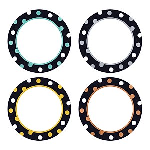 I Metal Dot Circles Classic Accents® Variety Pack, 36 Count