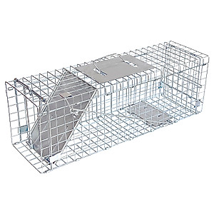 JT Eaton Answer® for Squirrels, Rabbits & Other Medium Pests, 24" x 7" x 8" Professional Live Animal Trap