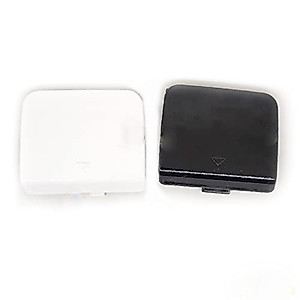 Trimla Rear Tow Cover for 05-10 BMW X3 E83 M Aerodynamics Fit 1.8d 2.0d 2.0i 2.5i 2.5si 3.0d 3.0i 3.0sd 3.0si 2005 2006 2007 2008 2009 2010 Bumper Towing Hook Eye Cap 51123416948 (Black)