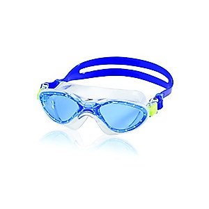 Speedo Unisex-Child Swim Goggles Hydrospex Mask Ages 3 - 6 , Blue Ice