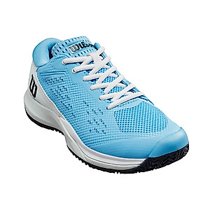 WILSON Rush Pro Ace White/White/White 8 B (M)