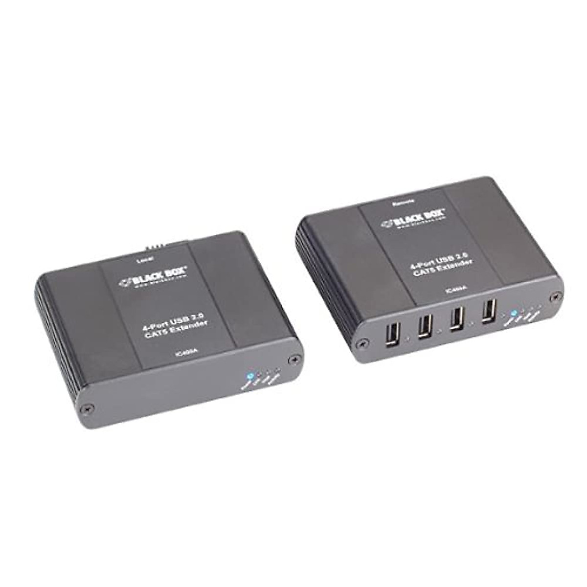 BlackBox Network Services IC400A 4 Port Cat5 USB 2.0 Extender - Adap