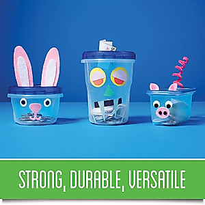 Ziploc Food Storage Meal Prep Containers Reusable for Kitchen Organization, Smart Snap Technology, Dishwasher Safe, Variety Pack, 12 Count