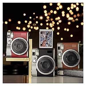 Digital Camera Mini 90 Neo Classic Camera Instant Cameras Black/Brown Digital Camera Photography (Size : Camera, Color : Brown)