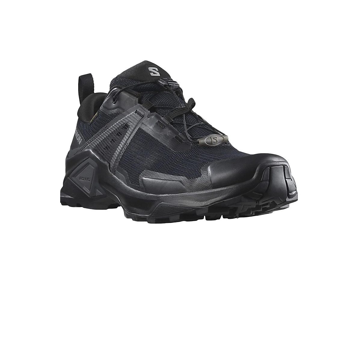 Salomon mens Salomon Men's X Raise 2 Gore-tex Hiking for Men Climbing Shoe, Black/Black/Magnet, 11 US