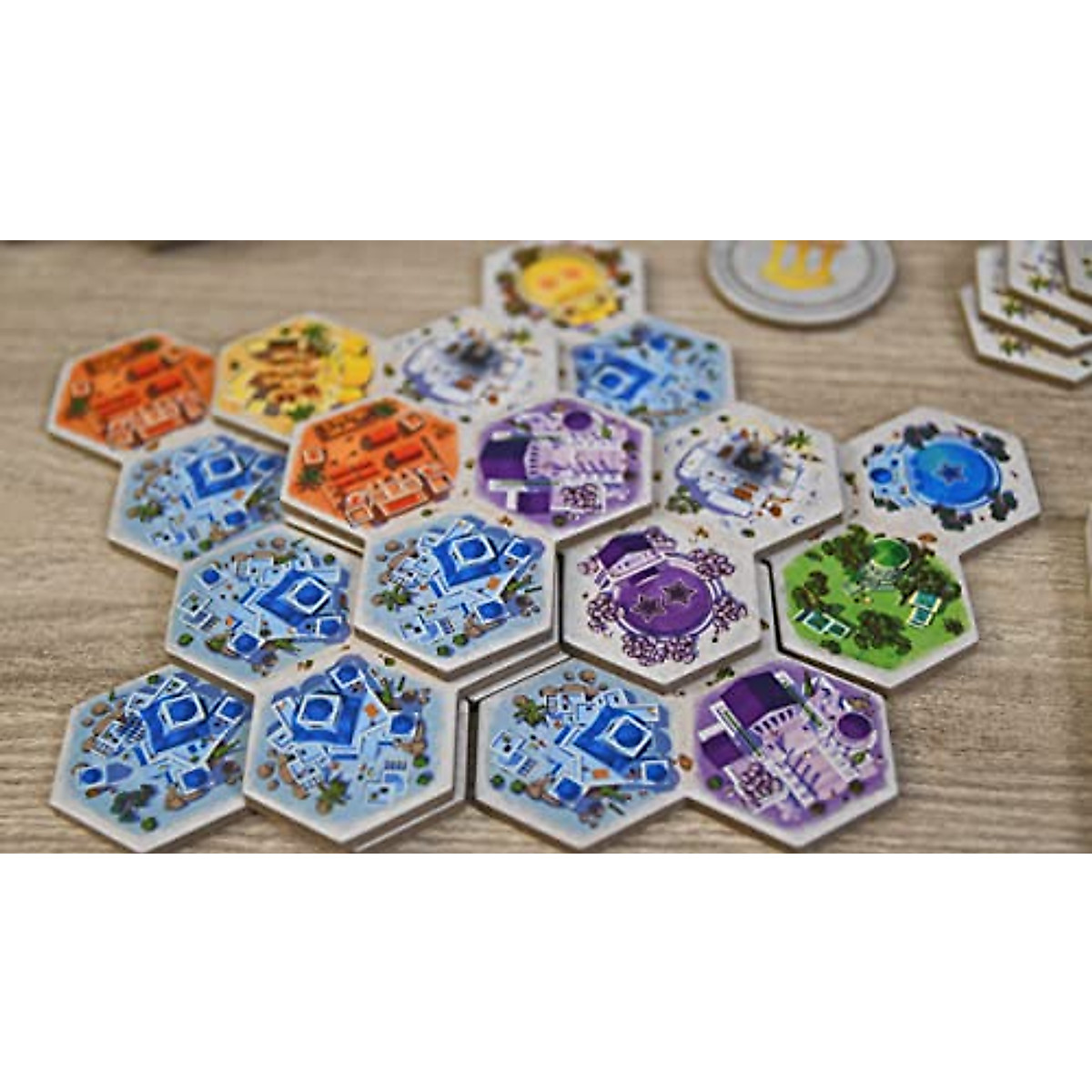 Akropolis | Strategy Game for Teens and Adults | Ages 8+ | 2 to 4 Players | 30 Minutes