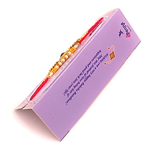 Rakhi For Brother Set of 2 With Greeting Card, Beautiful Designer Raksha Bandhan Rakhi Gift Set For Brother Bhaiya Bhai Bro, Traditional Indian Style Rakshbandhan Rakhi Gifts For Brother