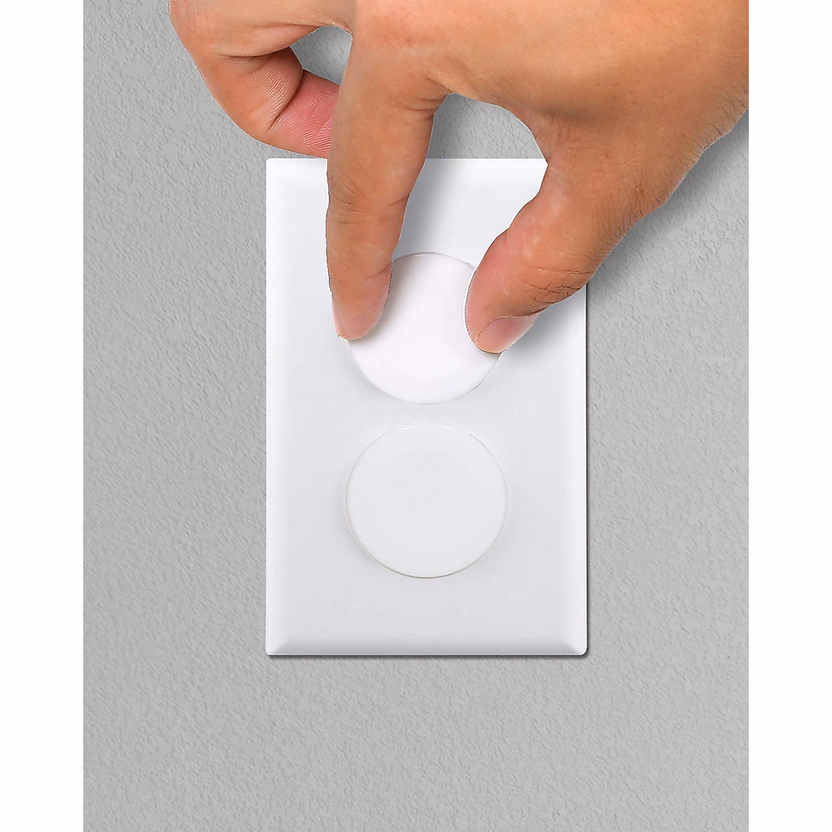 60 Pack - Baby Proofing Magnetic Cabinet Locks 20 Locks & 2 Keys Bundle with 38 Pack Baby Proofing Outlet Covers