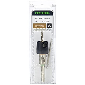 Festool 492523 Centrotec Countersink Drill Bit, 3.5mm