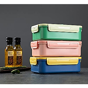 TGGDGG Bento Boxes for Adults - 1400 ML Bento Lunch Box for Kids Children with Spoon & Fork, Lunch Containers Durable with Compartments Sauce Container for On-the-Go Meal, Food-Safe Materials (Pink)