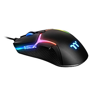 Thermaltake Level 20 RGB Gaming Mouse (GMO-LVT-WDOOBK-01), Black