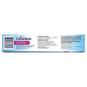 Clearblue Early Detection Pregnancy Test, 3ct